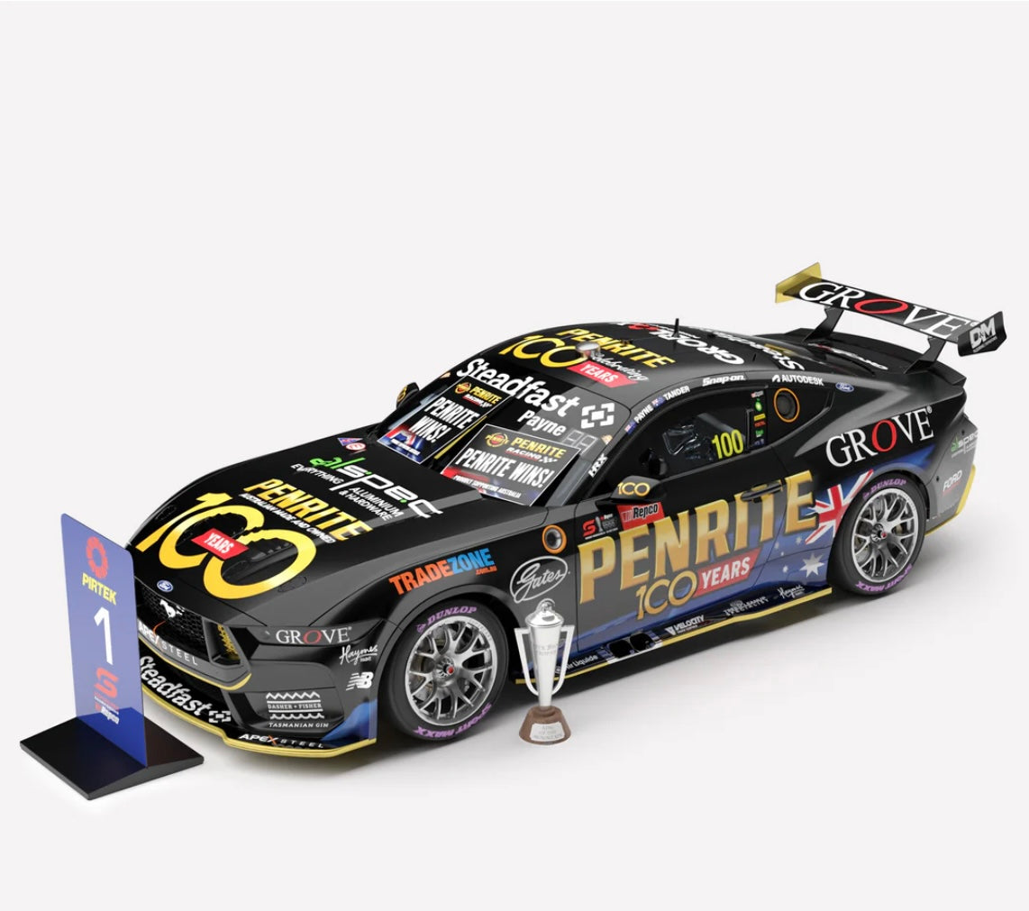 1:18 2025 Bathurst Winner Matthew Payne Garth Tander #100 Penrite Raci ...