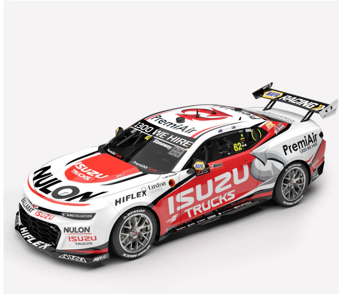 1:18 Richie Stanaway Nash Morris #62 2025 Bathurst PremiAir Racing Che ...